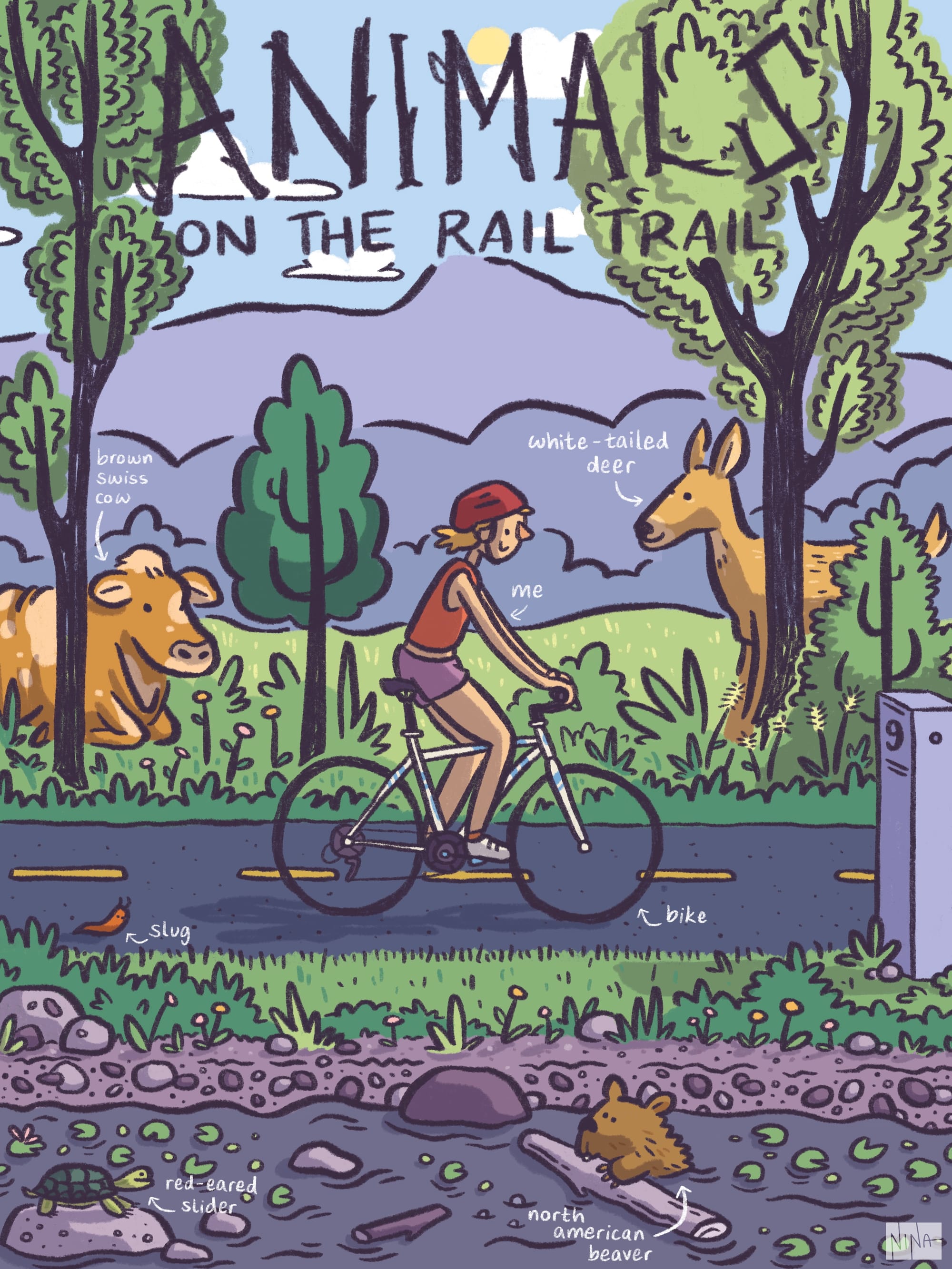 Animals on the Rail Trail