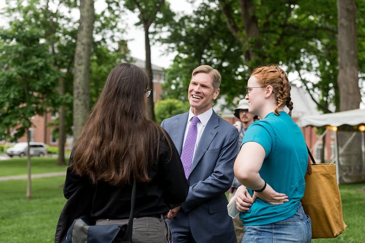 The Return to Amherst: An Interview with President Michael Elliott